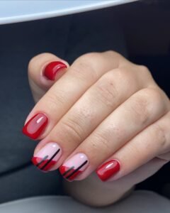 17+ Short Red Nail Ideas You’ll Want to Copy ASAP